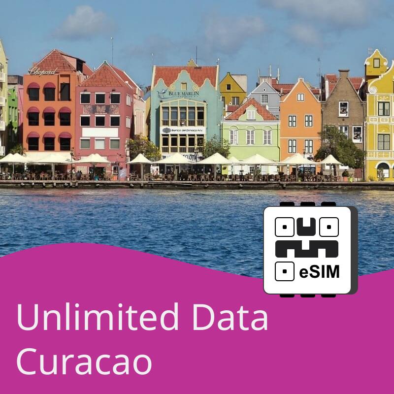 eSIM Curacao from $4.21 with Unlimited Data